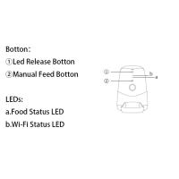 China Smart Pet Feeder Automatic Food Dispenser 3.7L Capacity WiFi Controlled Portion Control Timer for Dogs Cats for sale