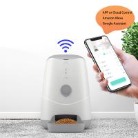 China Smart Pet Feeder Automatic Food Dispenser 3.7L Capacity WiFi Controlled Portion Control Timer for Dogs Cats for sale