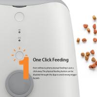 China Smart Pet Feeder Automatic Food Dispenser 3.7L Capacity WiFi Controlled Portion Control Timer for Dogs Cats for sale