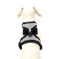 China Reflective Service Dog Vest Neoprene Harness 3 Sizes 100-170g Durable Control for sale