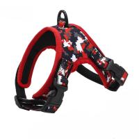 China Pet Dog Safety Harness Lightweight Fiber PU for Small Medium Dogs 36-78cm Chest for sale
