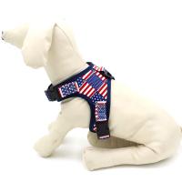 China Pet Dog Safety Harness Lightweight Fiber PU for Small Medium Dogs 36-78cm Chest for sale