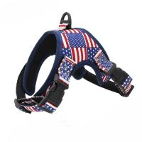 China Pet Dog Safety Harness Lightweight Fiber PU for Small Medium Dogs 36-78cm Chest for sale