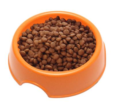 China Eco Friendly Anti Skid Natural Straw Plastic Slow Feed Dog Bowl 22cm for sale