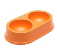 China Round Biodegradable Bamboo Dog Water Bowl Non Slip Eco Friendly 17cm 125g for sale