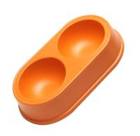 China Round Biodegradable Bamboo Dog Water Bowl Non Slip Eco Friendly 17cm 125g for sale