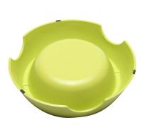 China Silicone Pet Food Bowl Set 22cm Lightweight Dog Cat Bowl Custom Color for sale