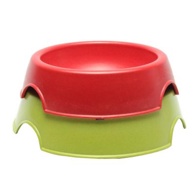 China Silicone Pet Food Bowl Set 22cm Lightweight Dog Cat Bowl Custom Color for sale