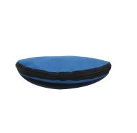 China Canvas Travel Foldable Dog Bowl 15x5cm Lightweight Portable Water Bowl for Pets for sale