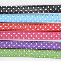 China Fashion Dog Collar and Leash Set PU Leather Custom Color 22g-48g Weight for sale