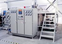 China One power supply cabinet with two 3000 degree vertical Vacuum Negative Electrode Materials  Graphitization Furnace for sale
