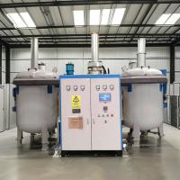 China 3000 degree one power supply cabinet with two furnaces Lithium battery  Cathode  Type Vacuum Graphite Furnace/stove for sale