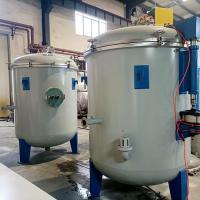China Energy saving extremely large vertical induction vacuum graphite oven heat treatment equipment manufacturer for sale