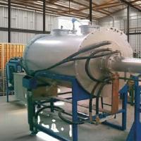 China Remote Control Continuous Pusher Type Furnace With Electric Graphitization Sintering Stove for sale