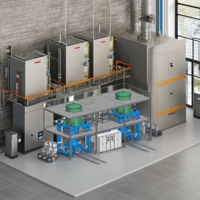 China Easy Charging and Discharging Materials Method High Temperature Vacuum Sintering Siliconization Furnace for sale