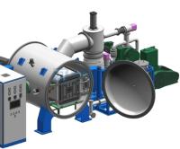 China 99% High Purity 2400℃ Carbon Nanotube Purification Furnace with SS 304 Material for Continuous Heat Treatment for sale