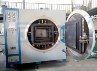 China 1500℃ Silicon Oxide Vacuum Sublimation Furnace with Double-Layer Water Cooling and PLC Touch Screen Control for sale