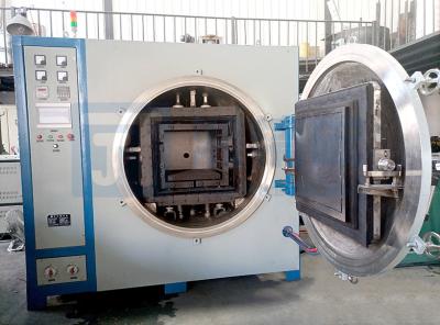 China 1500℃ Silicon Oxide Vacuum Sublimation Furnace with Double-Layer Water Cooling and PLC Touch Screen Control for sale