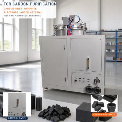 China 3200℃ Limit Temperature Graphitization Furnace with Accurate Temperature Control and Water Cooling System for sale