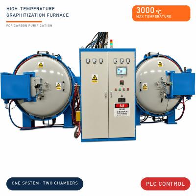 China Customized 3000℃ Working Temperature Vacuum Graphitization Furnace with Accurate Temperature Control for sale