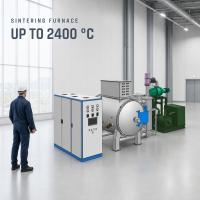 China 2400℃ Maximum Temperature Silicon Carbide Vacuum Sintering Furnace with PLC Control for sale
