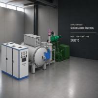 China 2400℃ Maximum Temperature Silicon Carbide Vacuum Sintering Furnace with PLC Control for Industrial Applications for sale