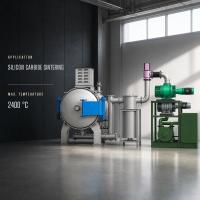 China 2400℃ Maximum Temperature Silicon Carbide Vacuum Sintering Furnace with PLC Control for Industrial Applications for sale
