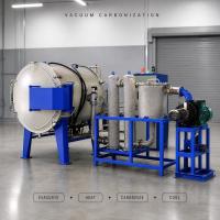 China Industrial Medium Frequency Carbonization Furnace with 1600°C Max Temperature, for sale