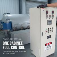 China 1600 degree horizontal medium frequent  Carbonization oven for sale