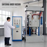 China Vacuum Hot Press Sintering Furnace PLC One-Touch Intelligent Operation for Ceramics Nanomaterials Lab Research for sale
