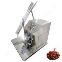China Semi Automatic Fruit Mesh Bag Packing Machine Garlic Orange Onion Packing Net Bag Machine for sale