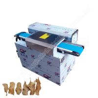 China 0.75kw Chicken Breast Slicing Machine Chicken Fillet Slice Cutter 3-15m/min for sale