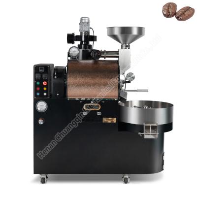 China Industrial 6kg Coffee Roaster Machine 24kg/H Self Ignition With Adjustable Heat Controls for sale