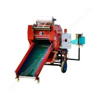 China 380V Sillage Round Hay Baler Machine Corn Silage Baler 35-45 Seconds / Bale for sale