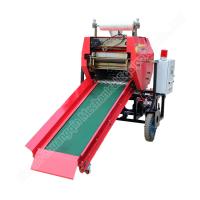 China 380V Sillage Round Hay Baler Machine Corn Silage Baler 35-45 Seconds / Bale for sale