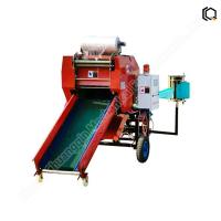 China Wheat Square Hay Baler Kubota Round Straw Hay Baler Hay Baler For Walking Tractor for sale