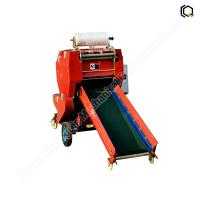 China Tractor Mounted Hay Baler Machine Corn Straw Baler Machine 18hp Mini Hay Balers Tractor For Sale for sale