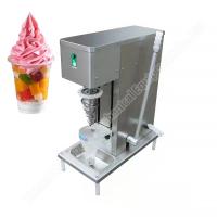 China Real Fruits Ice Cream Blender Swirl Drill Ice Cream Machine Ice Cream Mixing Machine for sale