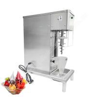 China Fruit Nuts Ice Cream Mixing Machine 220v/110v Ice Cream Swirl Machine Swirl Fruit Ice Cream Machine for sale