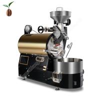 China PLC Coffee Bean Roaster Machine 1kg Coffee Roaster Machine 2kg Gas Coffee Roasting for sale