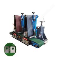 China Semi-Automatic Metal Polishing Machine Deburring Sheet Edge Metal Plane Polishing Machine for sale