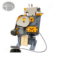 China Angle Punchning Cutting Shearing Machine Iron Worker Hydraulic Hydraulic Ironworkers for sale