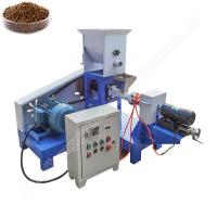 China Mini Fish Feed Extruder Machine Industrial Fish Feed Extruder Fish Feed Screw Extruder for sale