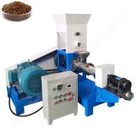 China Mini Fish Feed Extruder Machine Industrial Fish Feed Extruder Fish Feed Screw Extruder for sale