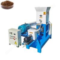 China Mini Fish Feed Extruder Machine Industrial Fish Feed Extruder Fish Feed Screw Extruder for sale