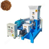 China Dog Pallet Making Machine Animal Feed Pellet Floating fish food extruder for sale