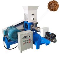 China Dog Pallet Making Machine Animal Feed Pellet Floating fish food extruder for sale