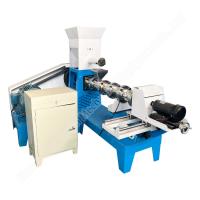 China Fish Feed Sinking Extruder Machine Floating Fish Feed Extruder Twin Screw for sale