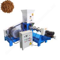 China Fish Feed Sinking Extruder Machine Floating Fish Feed Extruder Twin Screw for sale