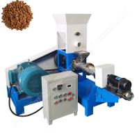 China Fish Feed Sinking Extruder Machine Floating Fish Feed Extruder Twin Screw for sale